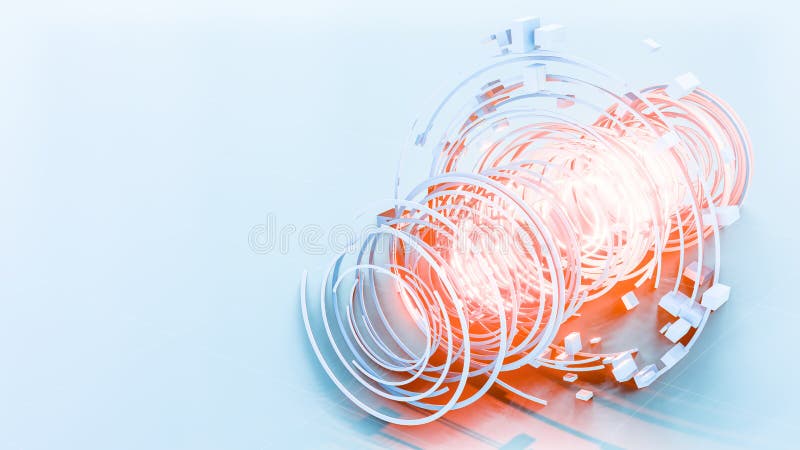 Concept Design Abstract Architecture or Space Station Stock ...