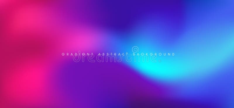Concept Design Blurred Gradient Colorfully Background Stock Vector ...