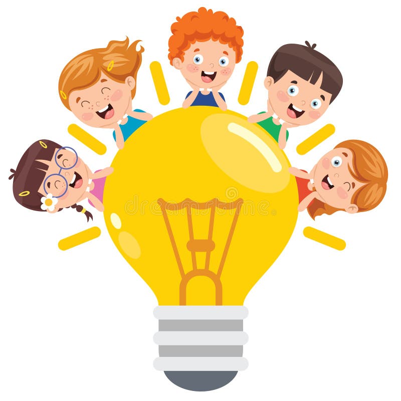 Concept Design for Creative Thinking Stock Vector - Illustration of ...