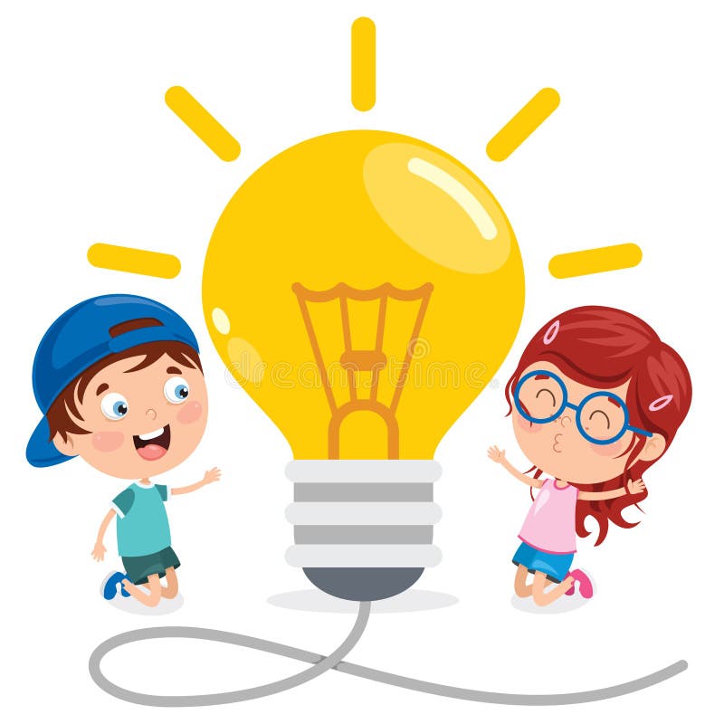 Concept Design for Creative Thinking Stock Vector - Illustration of ...