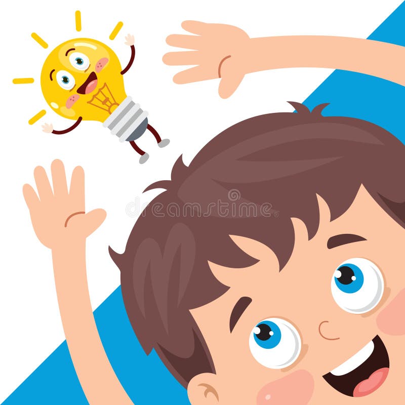 Concept Design for Creative Thinking Stock Vector - Illustration of ...