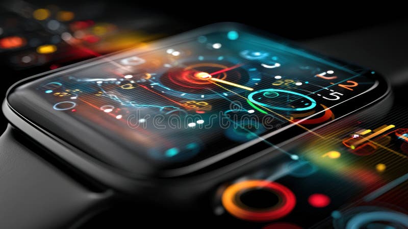 Innovative Smartwatch Interface Concept Showcasing Vibrant Motion UI ...