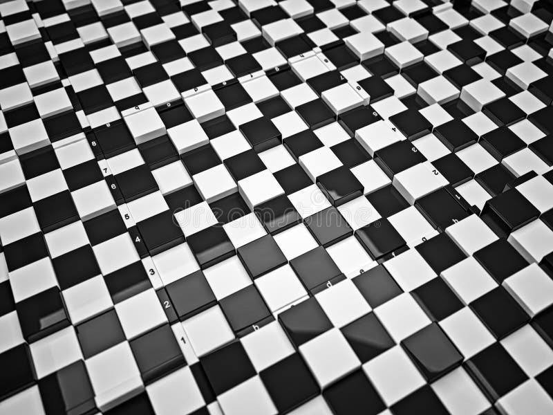 3d Checkered Background in Orange and White Tone. 3d Pattern Checkered ...