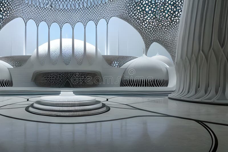 Futuristic Mosque Stock Illustrations – 2,102 Futuristic Mosque Stock ...