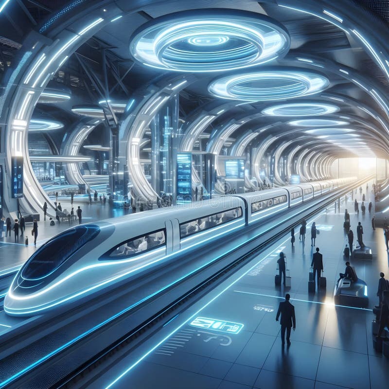 A Concept Design of a Hyperloop Station with Passengers Boarding ...