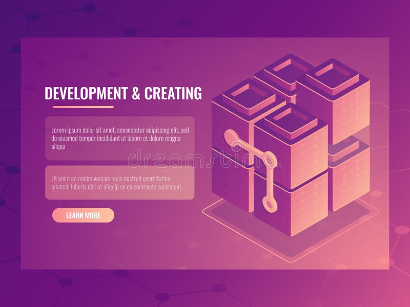 The Concept of Development and Creating, Blocks Constructor, Digital ...