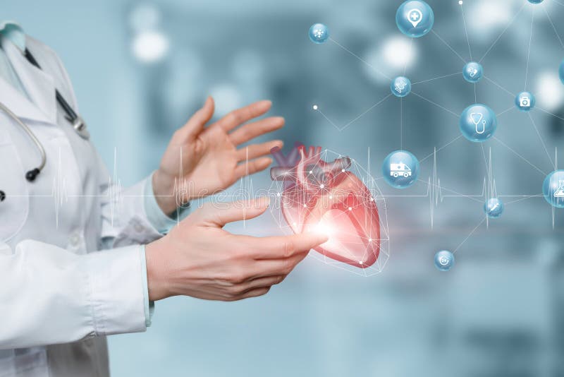 Modern Methods of Treatment and Diagnosis of Lung Disease Stock Image ...