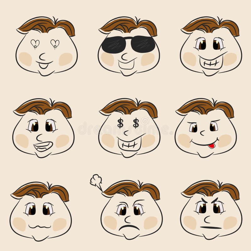 Mischievous Expressions Stock Illustrations – 118 Mischievous ...