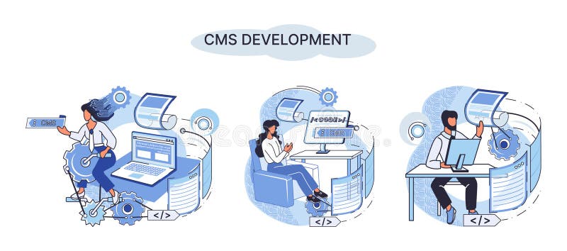 Concept of Digital Content Management System, CMS Development Software ...