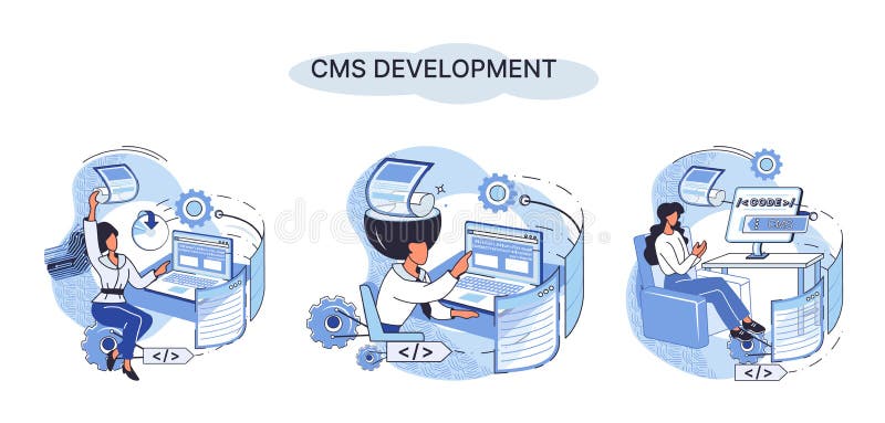 Concept of Digital Content Management System, CMS Development Software ...