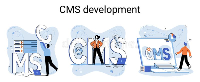 Concept of Digital Content Management System, CMS Development Software ...