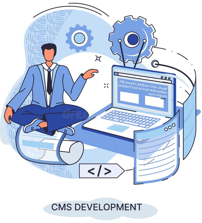 Concept of Digital Content Management System, CMS Development Software ...
