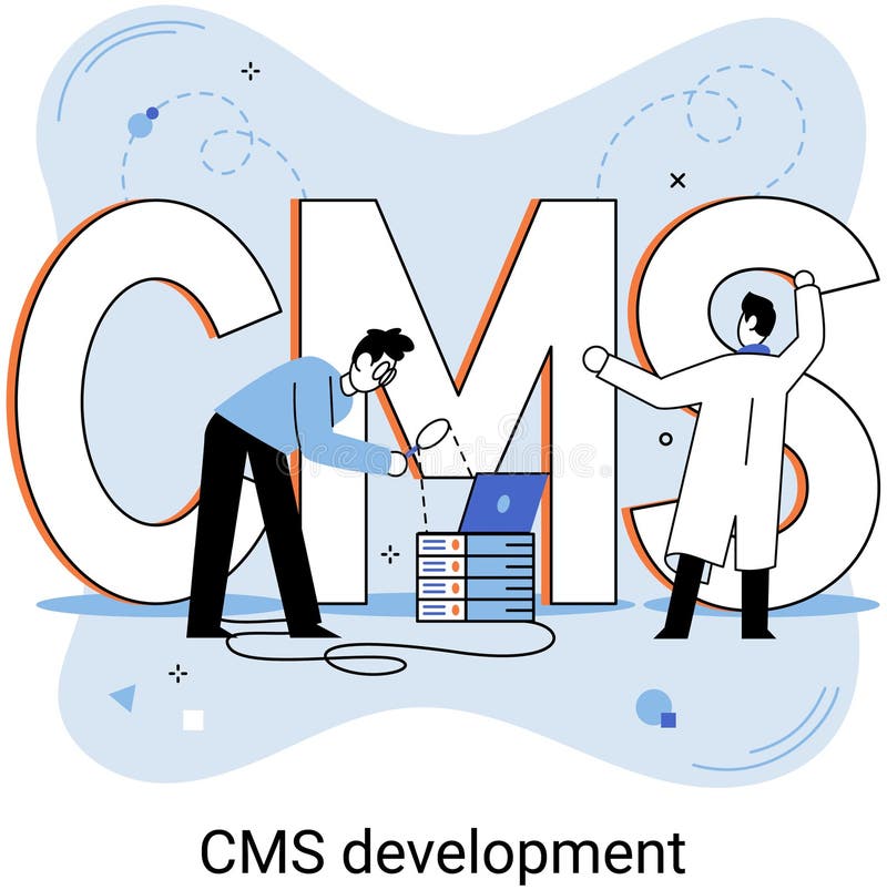 Concept of Digital Content Management System, CMS Development Software ...