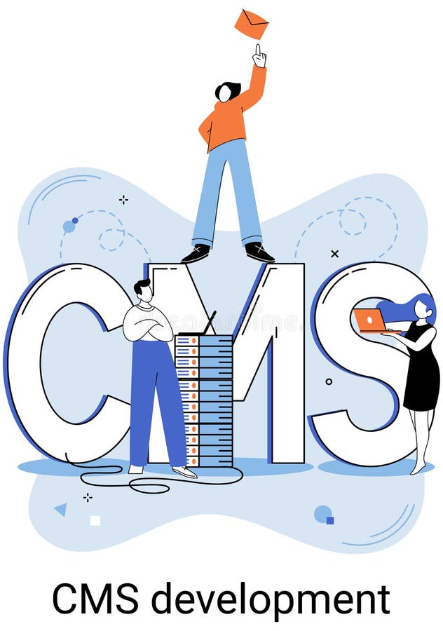 Concept of Digital Content Management System, CMS Development Software ...