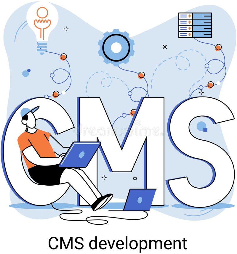 Concept of Digital Content Management System, CMS Development Software ...