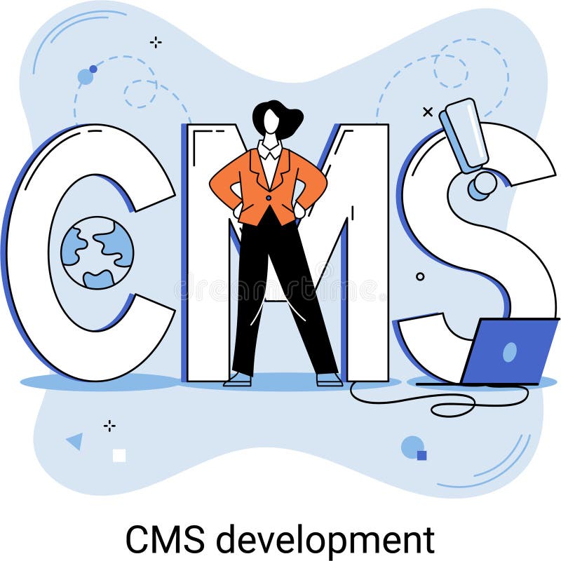 Concept of Digital Content Management System, CMS Development Software ...
