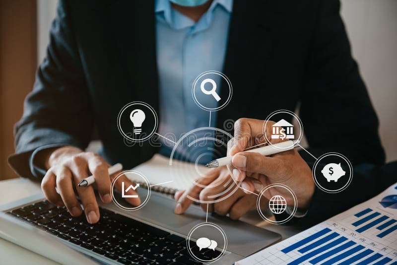 Concept of Digital Diagram, Graph Interfaces, Virtual Screen ...