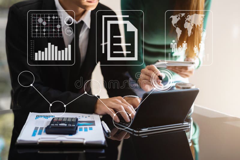 Concept of Digital Diagram, Graph Interfaces, Virtual Screen ...