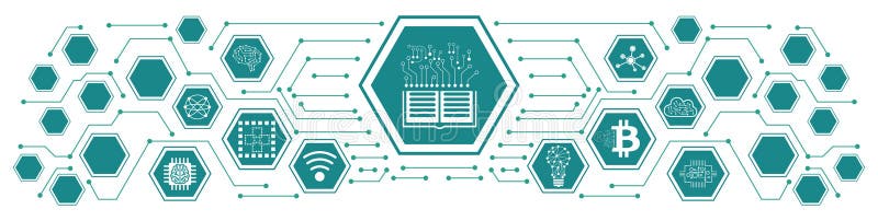 Concept of Digital Disruption Stock Illustration - Illustration of ...