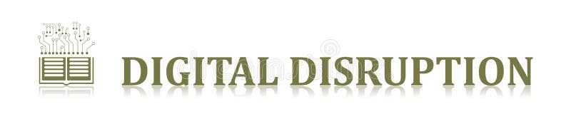 Concept of Digital Disruption Stock Illustration - Illustration of ...