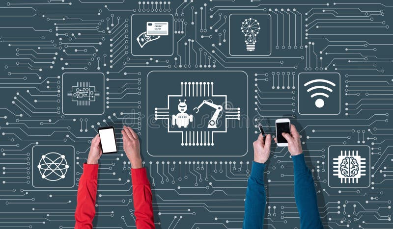 Concept of Digital Disruption Stock Image - Image of symbol, marketing ...