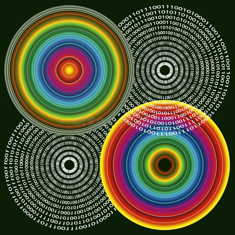 The Concept of Digital Imaging Stock Vector - Illustration of computer ...