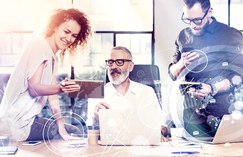 Concept of Digital Diagram,graph Interfaces,virtual Screen,connections ...