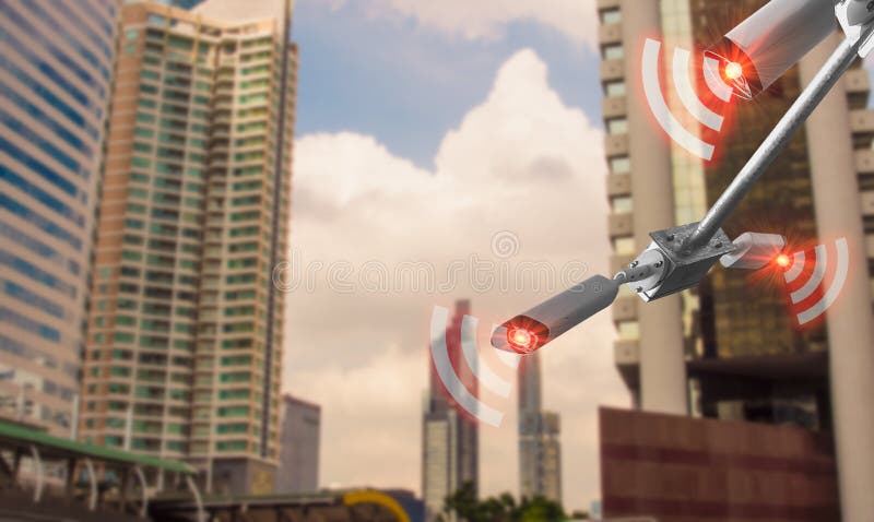 Concept Digital Technology 4.0,modern Automation Wireless Network 5G ...