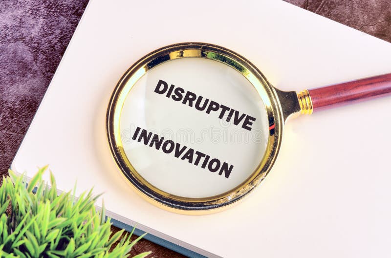 Concept of Disruptive Innovation and Agile Business Methodology. Phrase ...