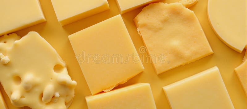 A Diverse Array of Cheese Types Arranged To Create a Unified ... A Diverse Array of Cheese Types Arranged To Create a Unified ...