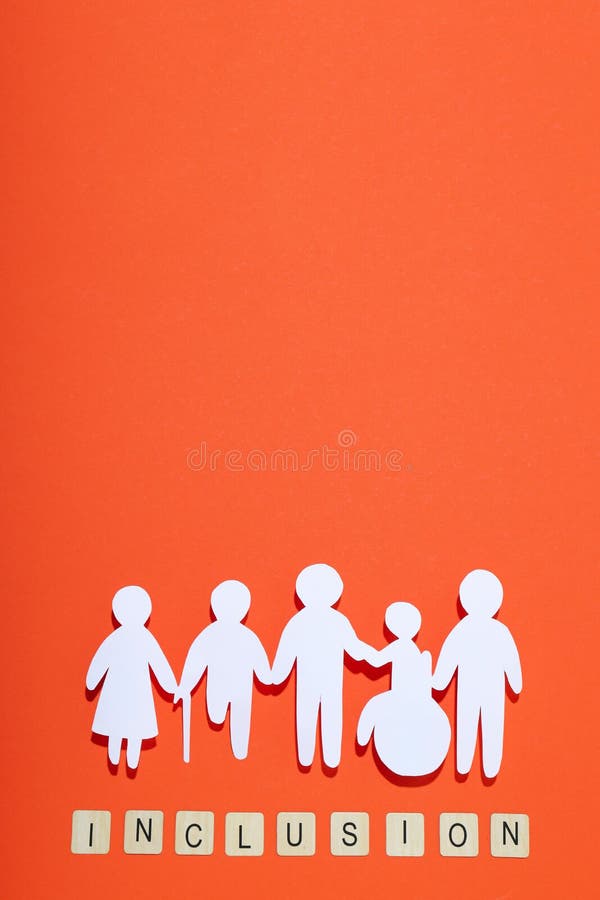 Concept of Diversity, Inclusion and Equality, Space for Text Stock ...
