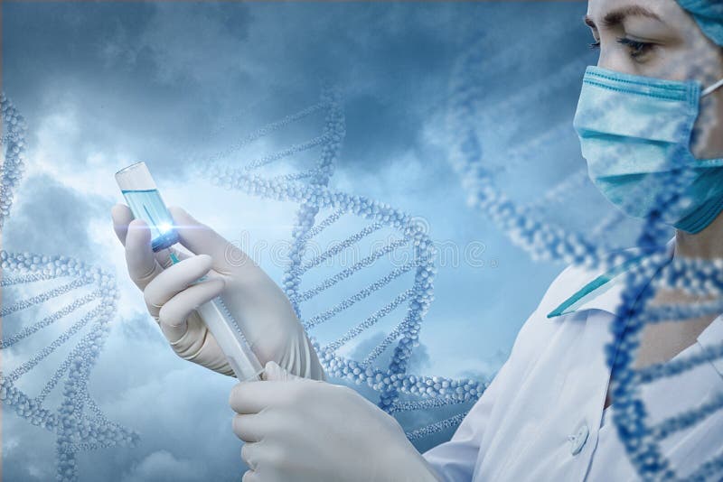 The concept of DNA test stock photo. Image of code, clinic - 157291150