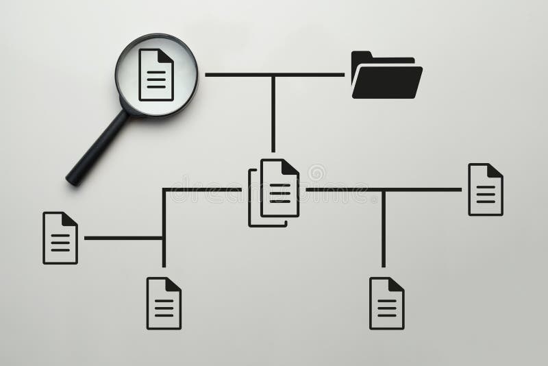 Concept Document Management System or DMS. Search for Files in the ...