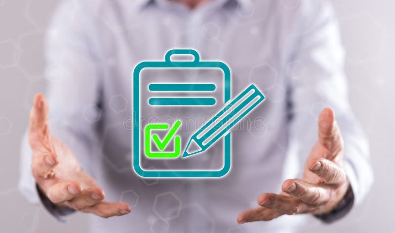 Document Validation Concept on a Whiteboard Stock Image - Image of ...