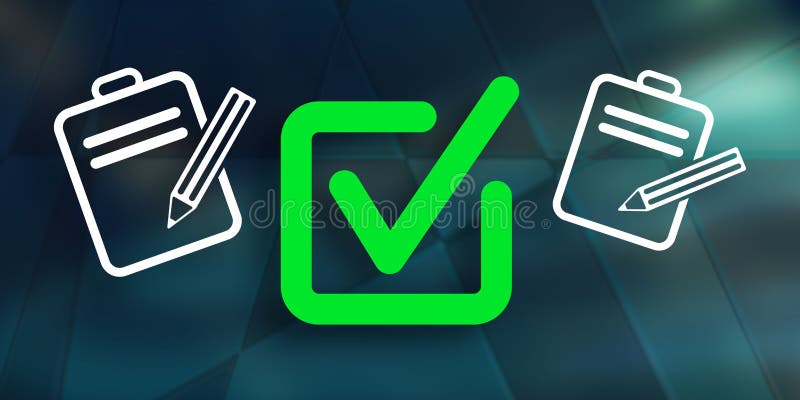 Concept of Document Validation Stock Illustration - Illustration of ...