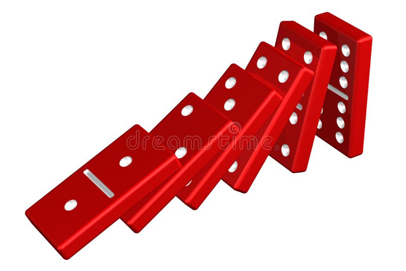 Domino Effect Stock Illustrations – 3,498 Domino Effect Stock ...