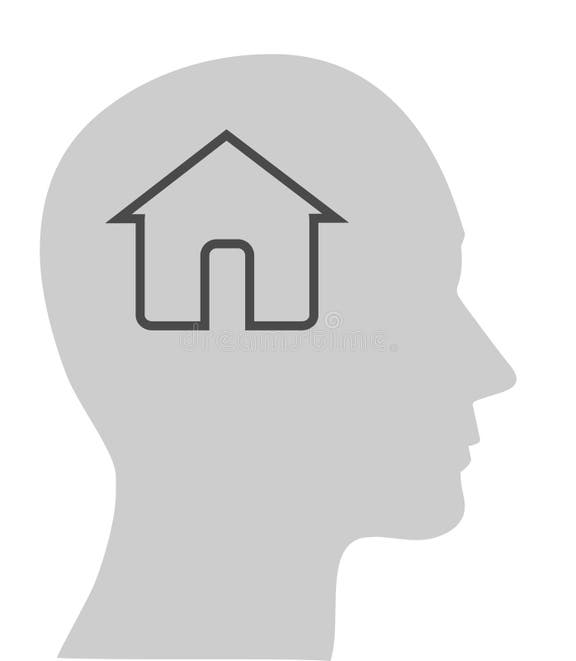 Brain House Home Stock Illustrations – 1,741 Brain House Home Stock ...