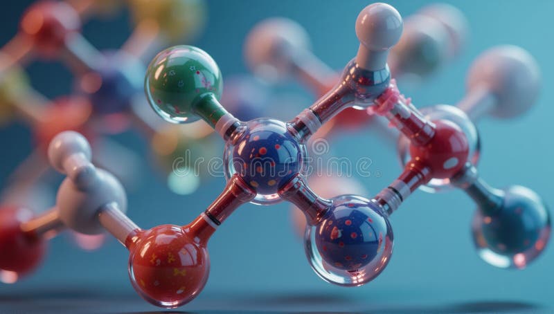 Drug Molecule Visualization through Chemical Perspective Stock ...