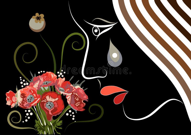 Graphic Illustration with Decorative Opiates 10 Stock Vector ...