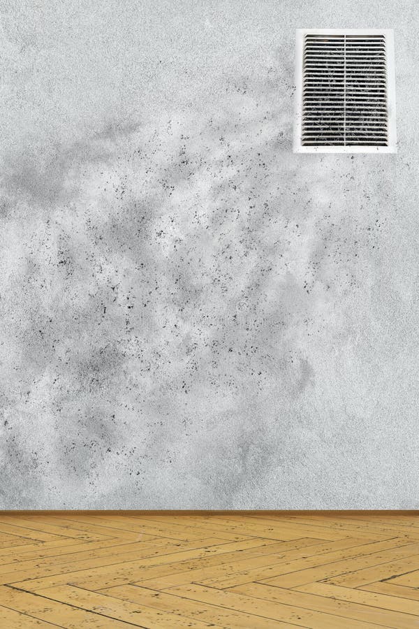 Concept of Dust Emission from the Ventilation Grill Stock Image - Image ...