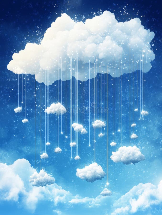 The Concept of Dynamic Cloud Computing is Visually Represented by ...