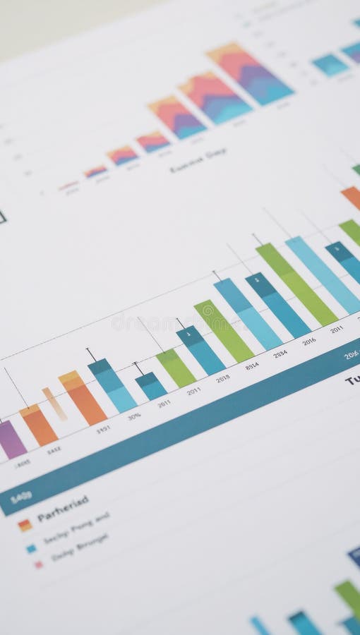 Dynamic Colorcoded Bar Graphs Displaying Changing Financial Data Stock ...
