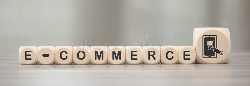 Concept of e-commerce stock photo. Image of distribution - 322987526