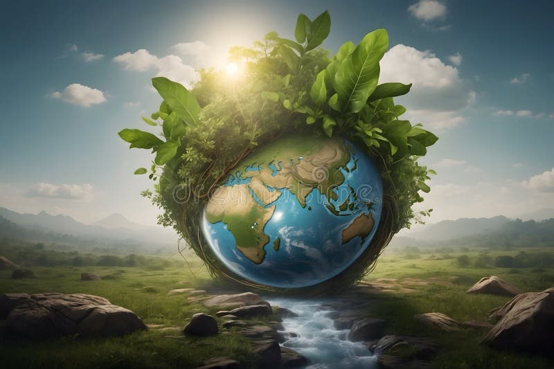 A concept of earth day stock photo. Image of environment - 311601554