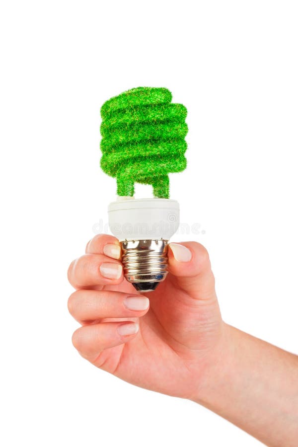 Concept Eco light bulb stock photo. Image of concept - 34899242