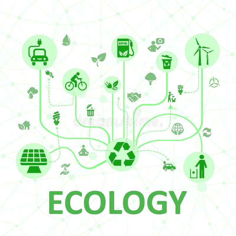 Concept Ecology System - Vector Stock Illustration - Illustration of ...