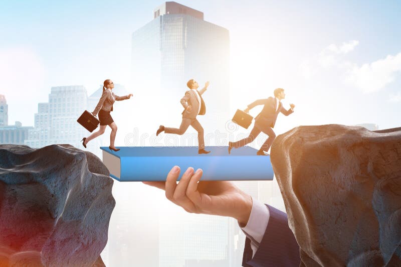 Concept of Education in Business with Business People Stock Photo ...