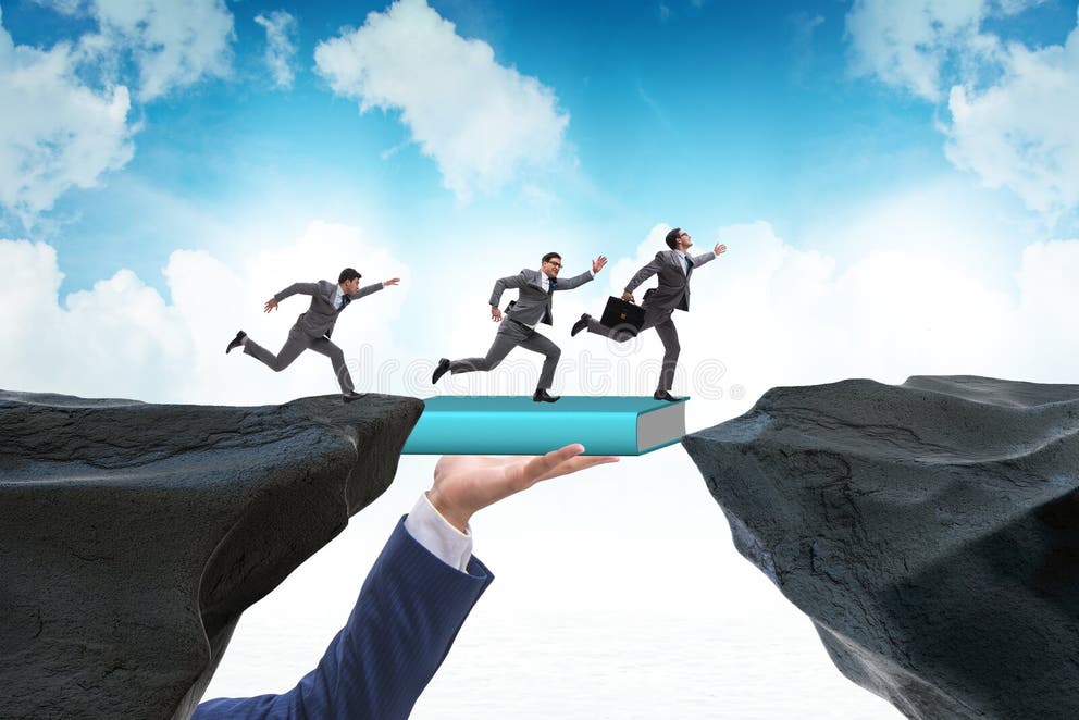 Concept of Education in Business with Business People Stock Photo ...