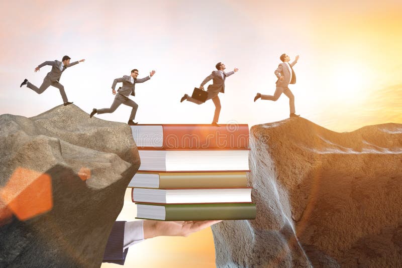 Concept of Education in Business with Business People Stock Photo ...