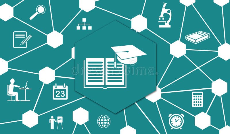 Concept of education stock illustration. Illustration of icon - 263229672